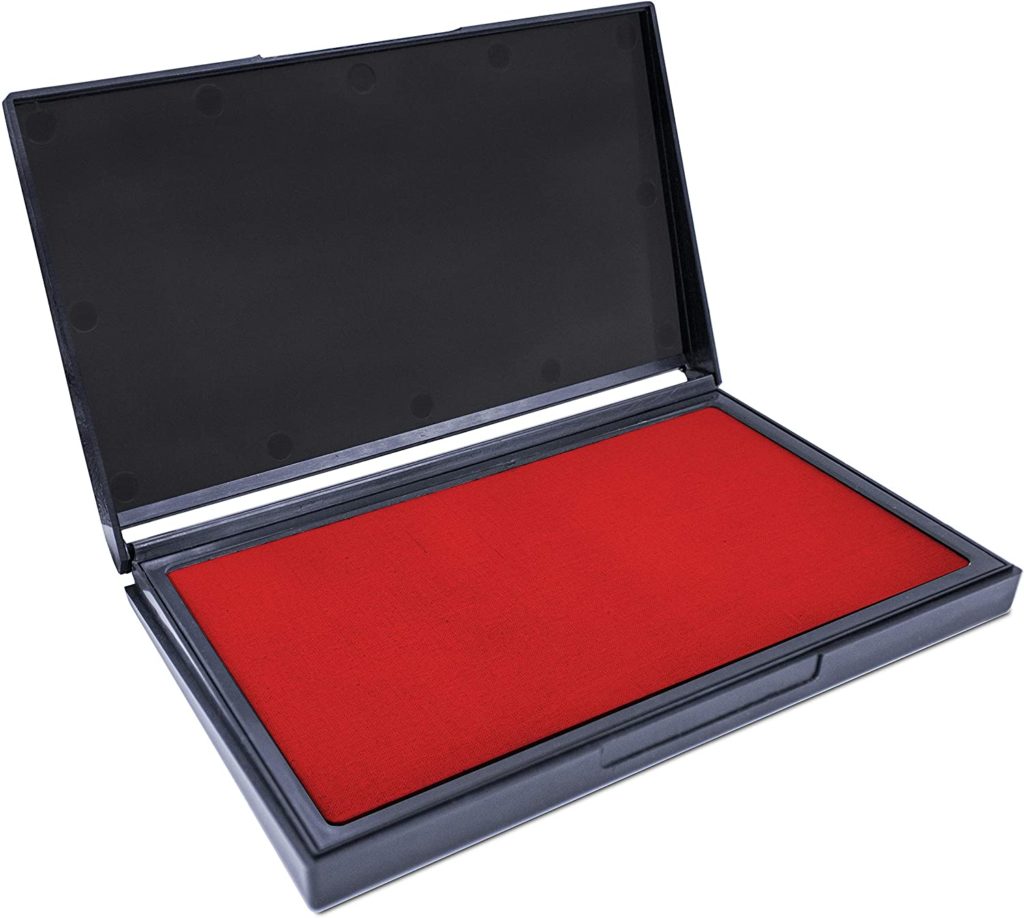 Replacement Ink pad - Red - Premier Seals